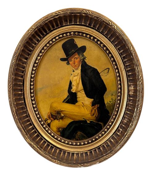 Jacques-Louis David | Portrait of Pierre Seriziat | MutualArt