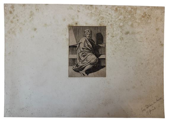 Marcantonio Raimondi | Portrait of Raphael (1892) | MutualArt