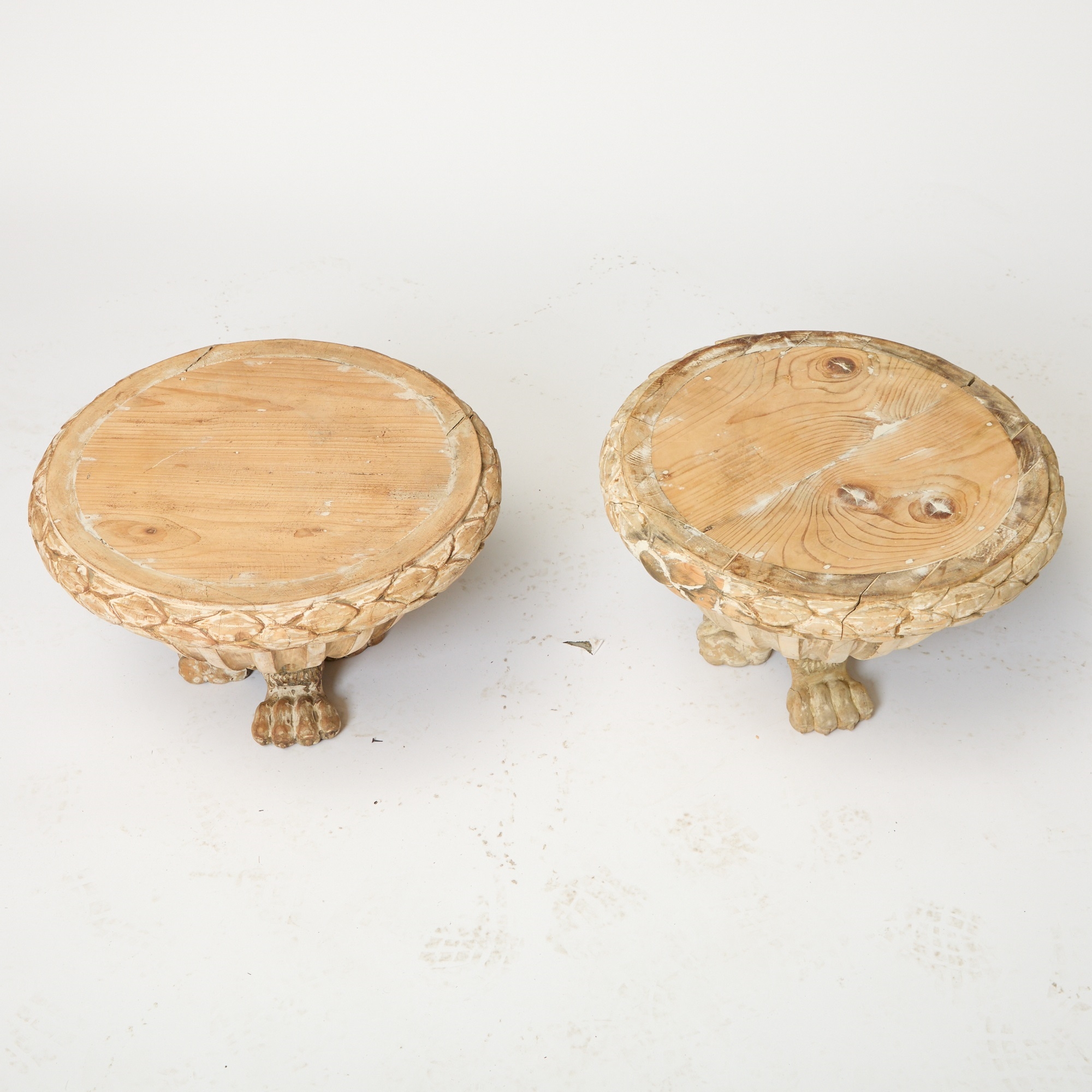 Above | Pair of Empire Style Table Bases | MutualArt