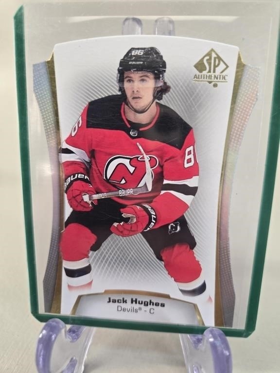 Jack Hughes | 2021-22 UD SP Jack Hughes (2021 - 2022) | MutualArt