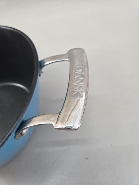 Dansk | Dansk Mario Batali Cast Iron Steel Handled Pot | MutualArt