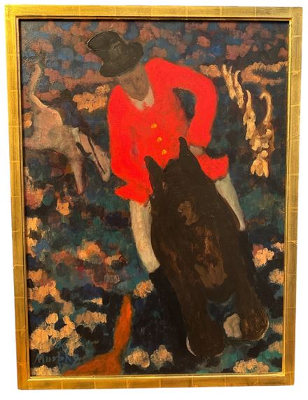 Anthony Murphy | ANTHONY MURPHY Horse Riding Oil on Canvas, Untitled ...