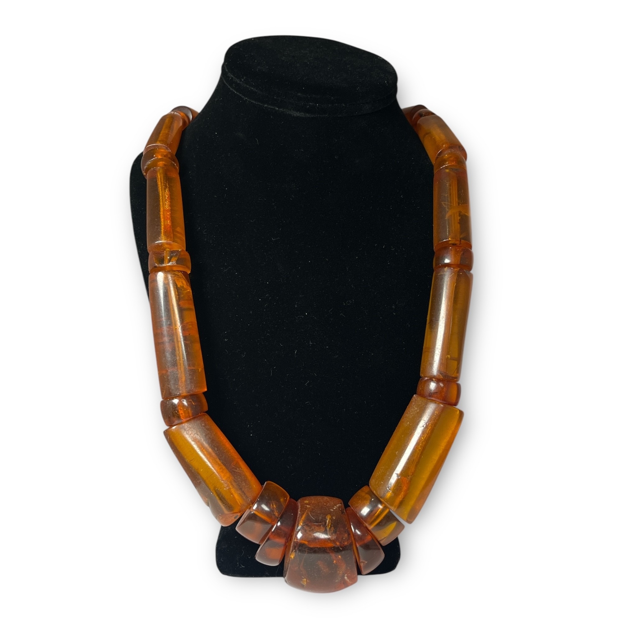 Lung Yuet Ching | A Collection of Modernist Amber Jewelry, Sterling ...