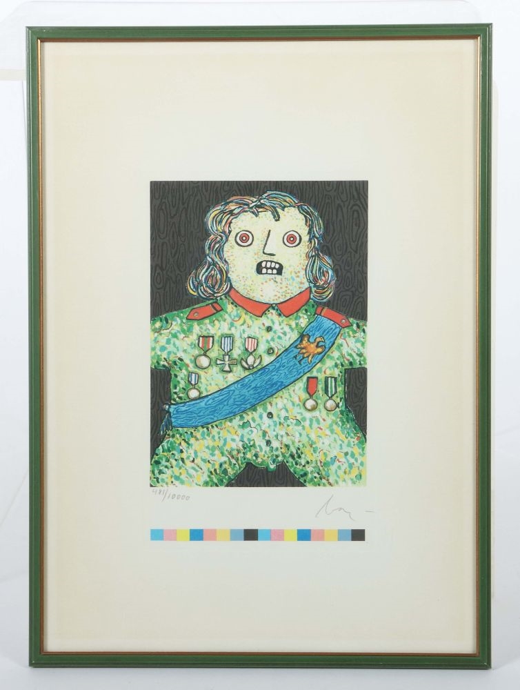 Enrico Baj | The little general (1924 - 2003) | MutualArt