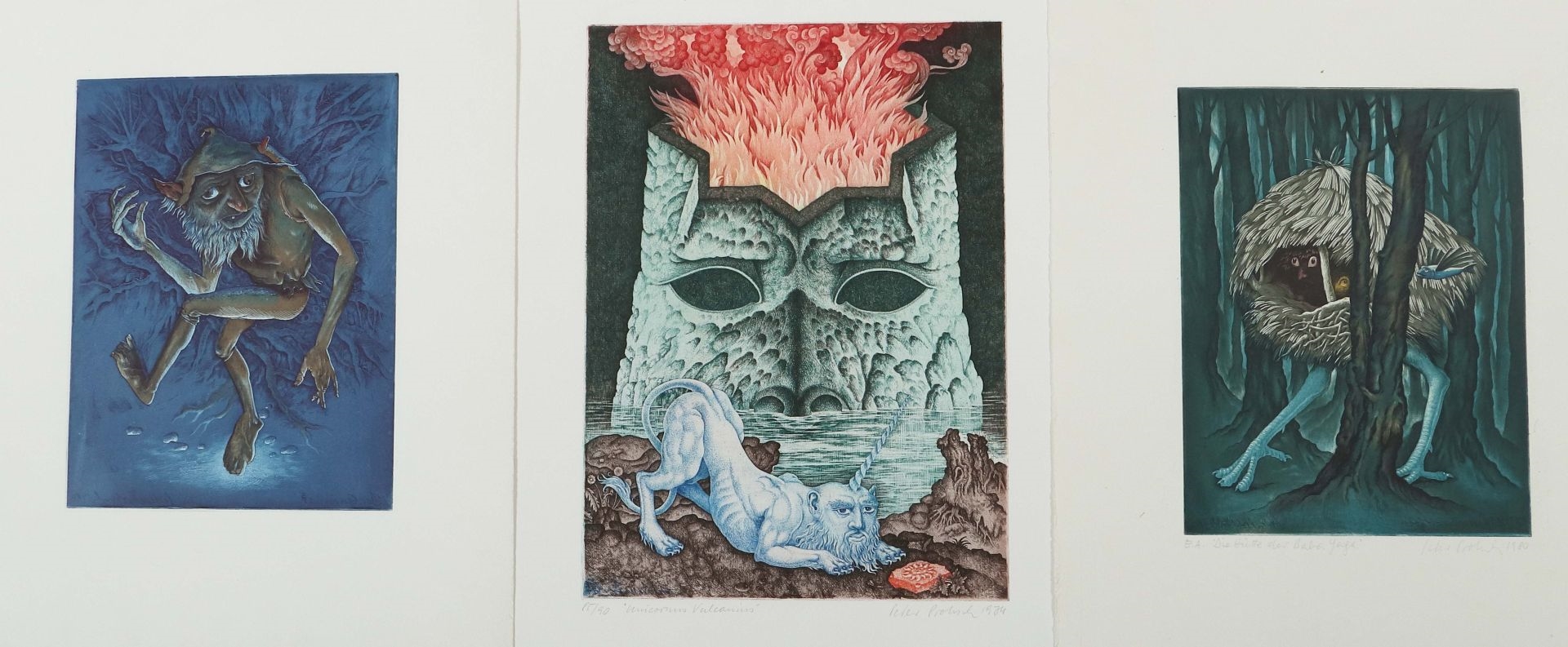 Peter Proksch | Die Hütte der Baba Yaga (1935) | MutualArt