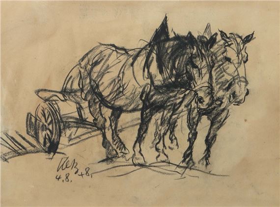 Fritz Ketz | Pferdegespann (48) | MutualArt