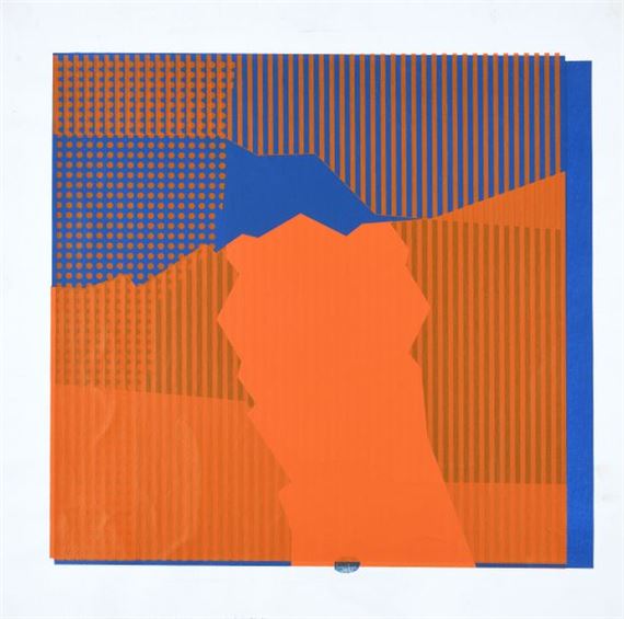 Vera Molnár | Sainte-Victoire (2017) | MutualArt