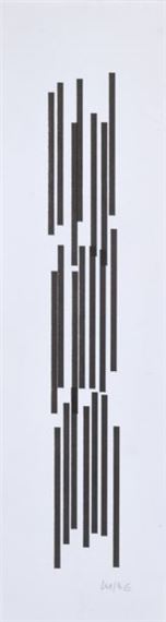 Vera Molnár | Gothic (1986) | MutualArt