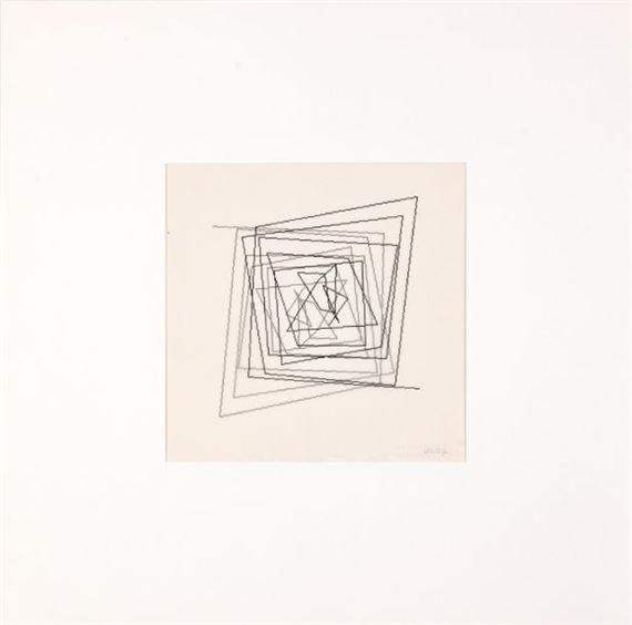 Vera Molnár | Inverted in transparency (1997) | MutualArt