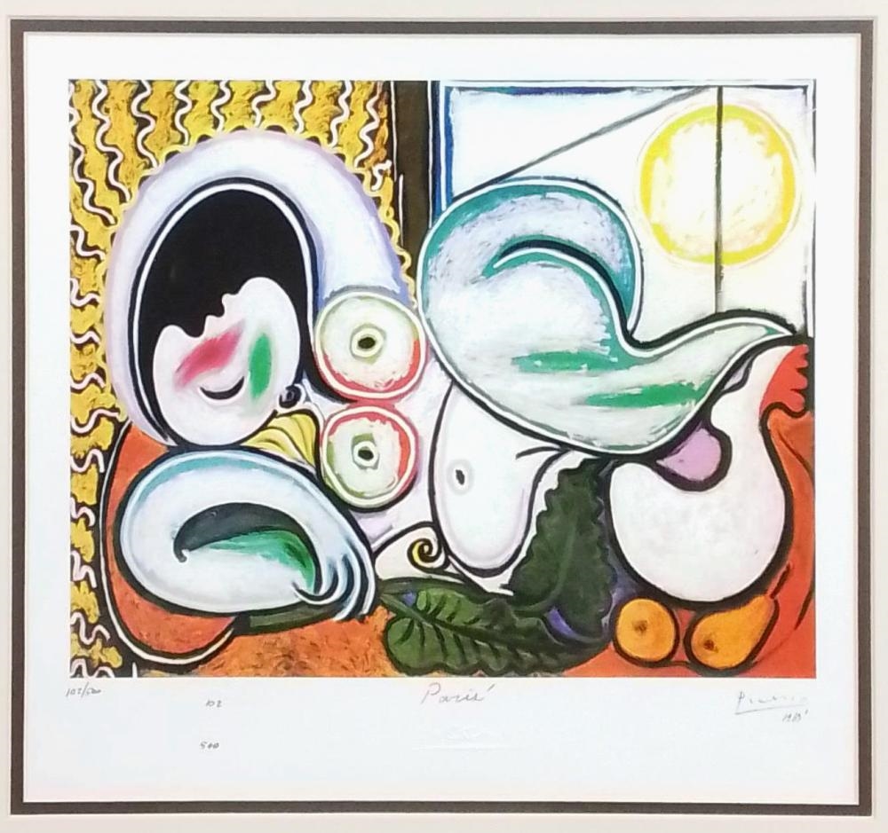 Pablo Picasso | Reclining With Sun | MutualArt