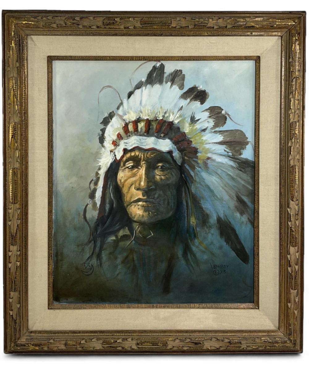 Vivian Lowrey | Chief He Dog Bruce Of Sioux | MutualArt