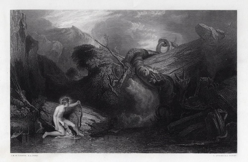 Joseph Mallord William Turner | FRAMED 1800s WILLIAM TURNER Engraving ...