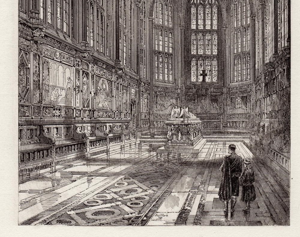 Herbert Railton | Herbert Railton Interior of the Memorial Chapel ...
