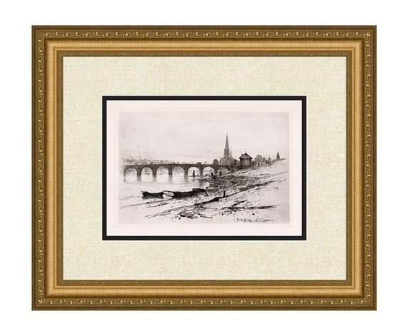 David Young Cameron | Sir David Young Cameron Perth Bridge etching ...