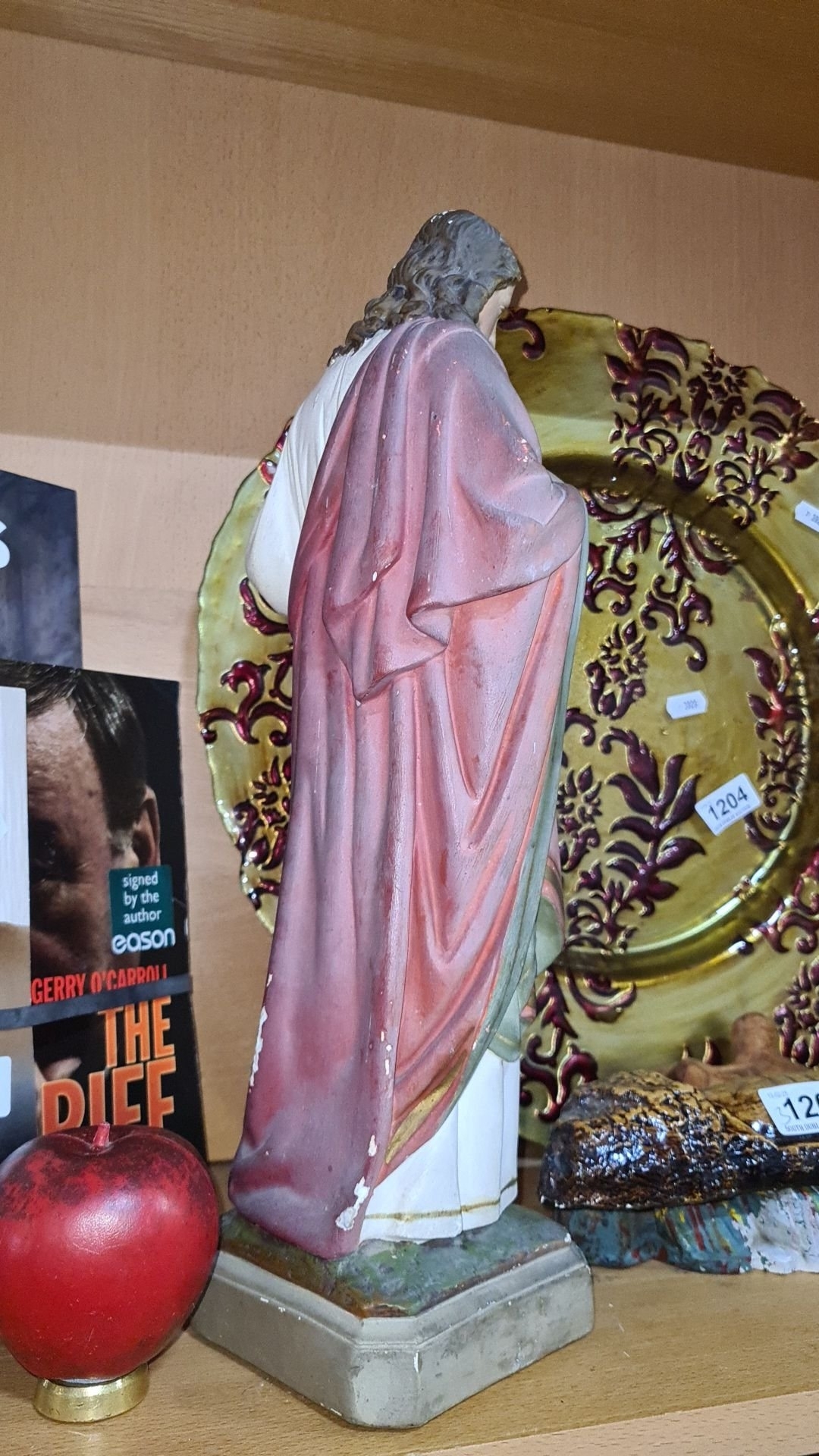 Jesus | Hand- statue of the Sacred Heart of Jesus from the midth ...