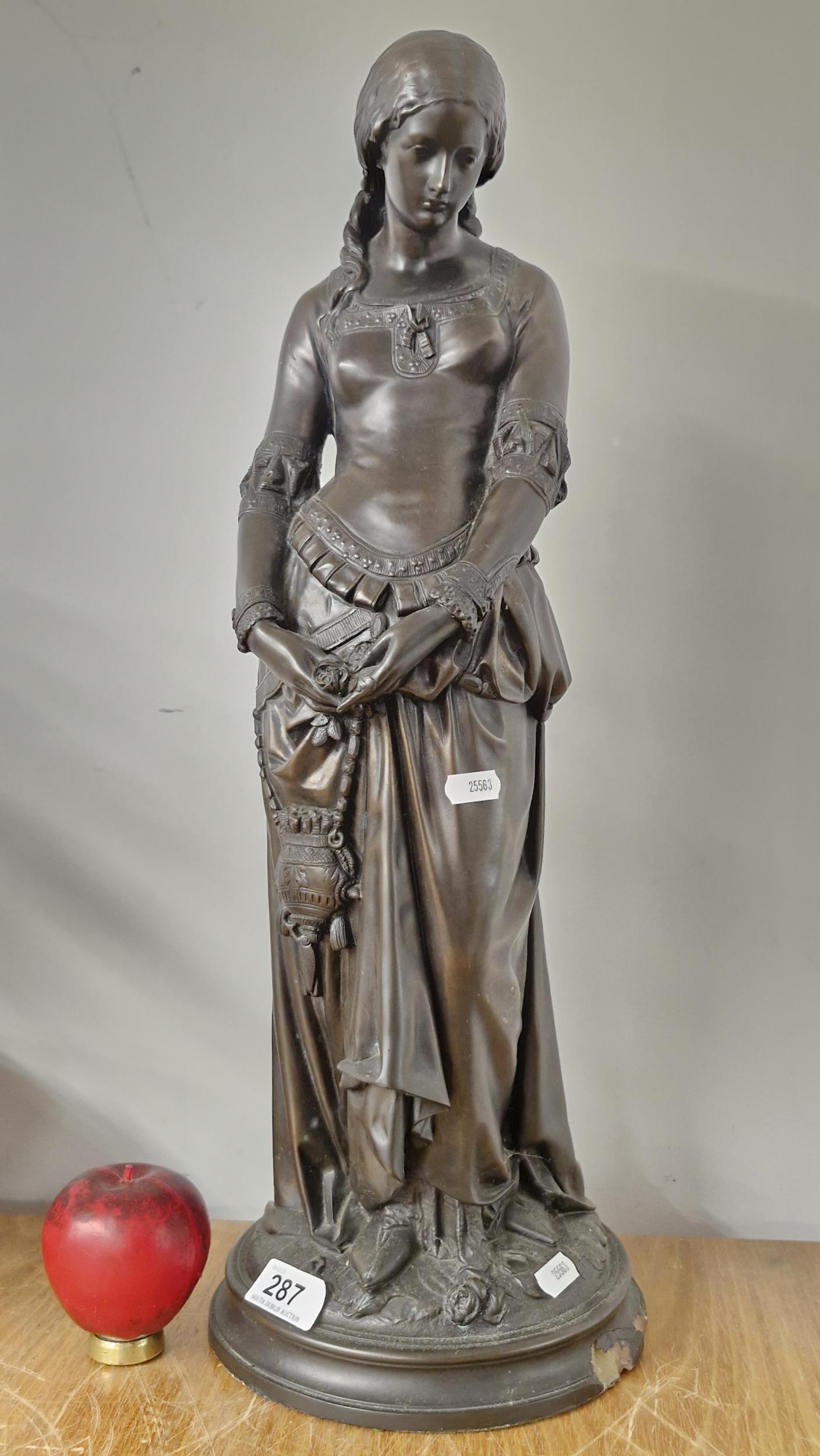 Émile André Boisseau | A large heavy bronzed finish sculpture after Emile Andre Boi | MutualArt