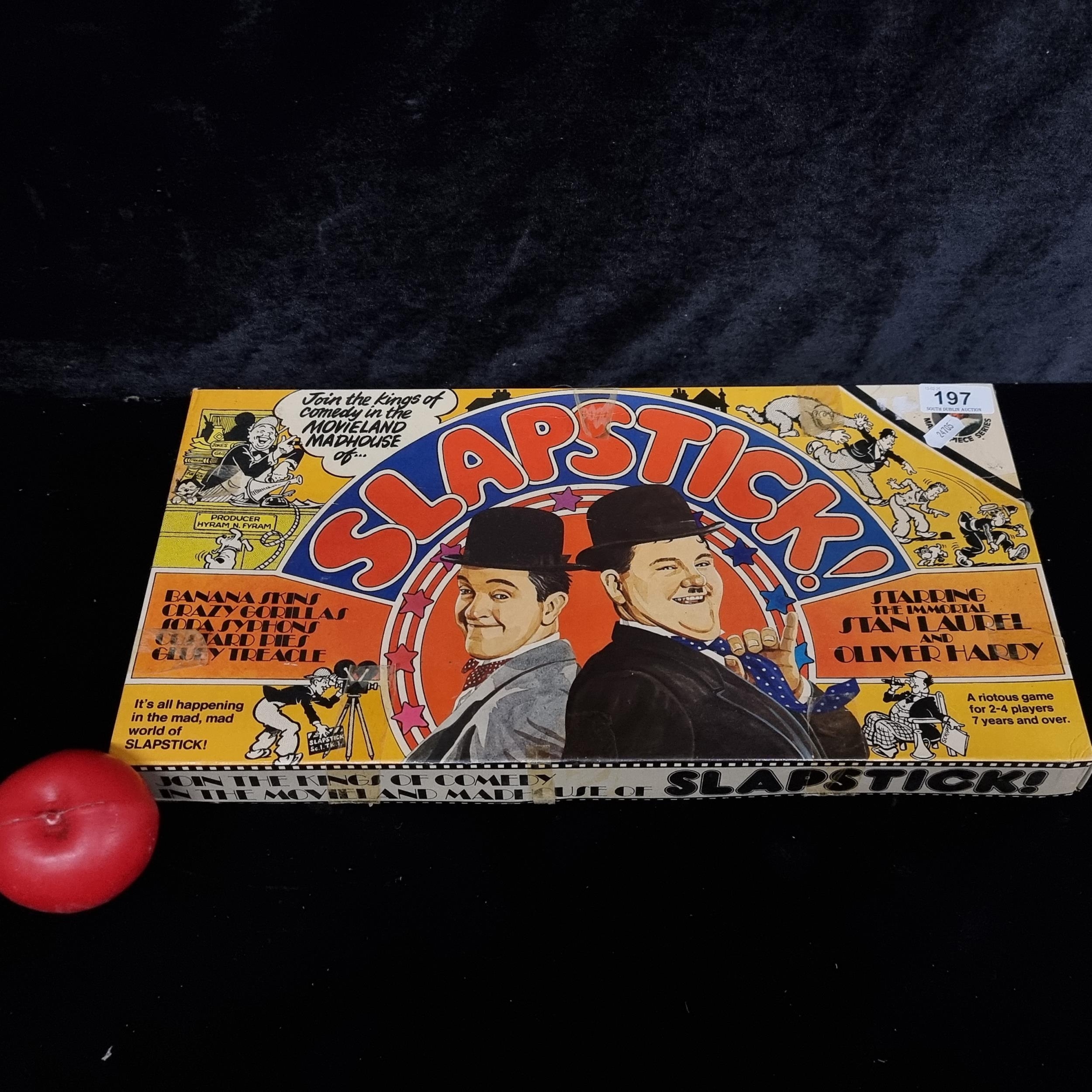 Laurel Lamp Mfg. Co. | A vintage Slapstick! riotous board game starring ...