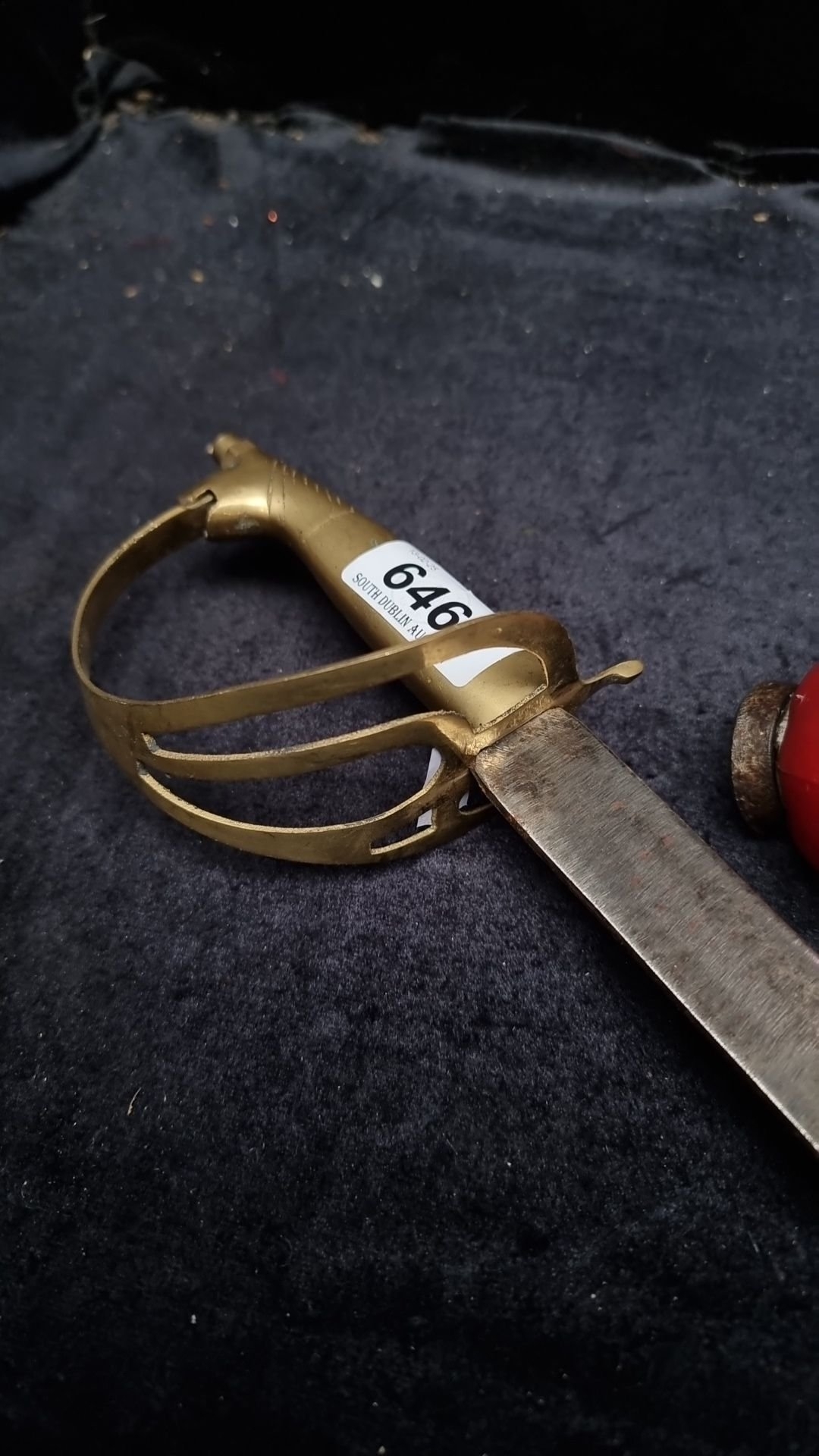 Blade | An Indian cavalry sabre with hilt and curved blade, complete ...