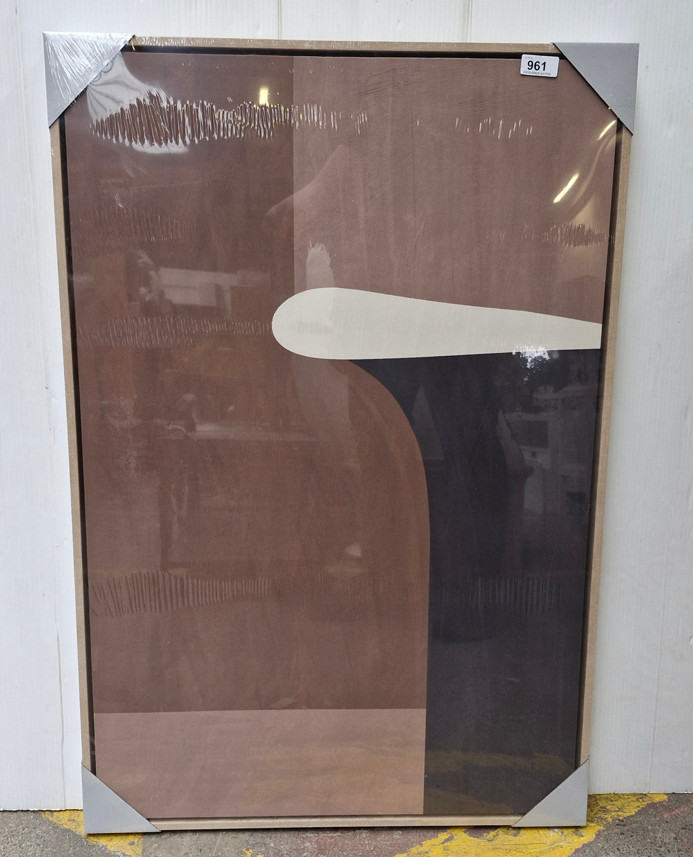 Large | Kare' design original print on canvas titled 'Classic Shape ...