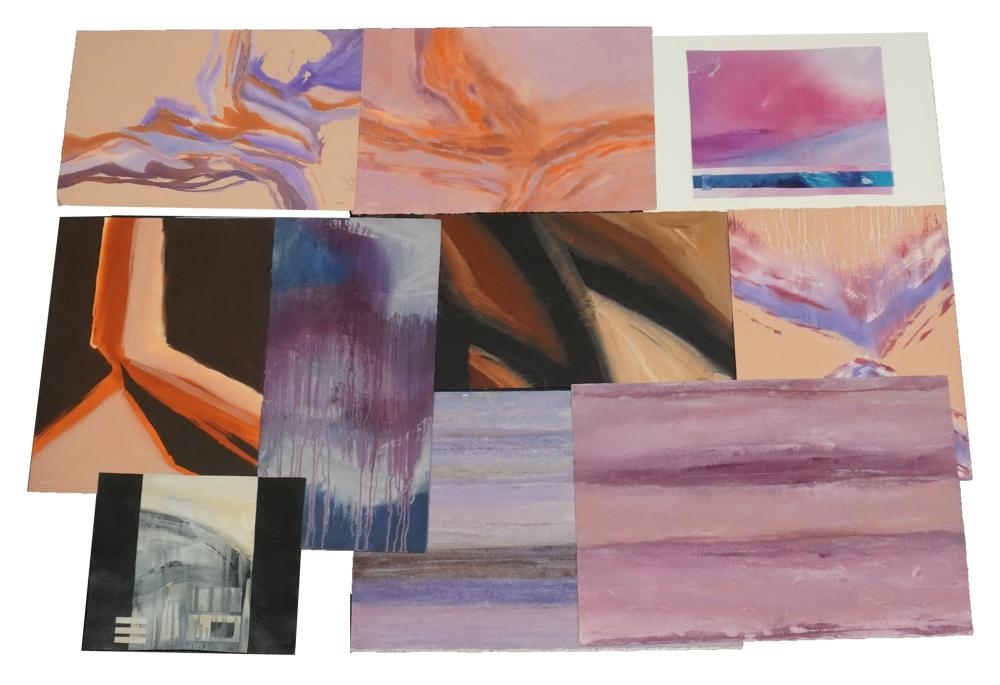 Barbara Coleman | Collection of Assorted Barbara Coleman Unframed Works ...