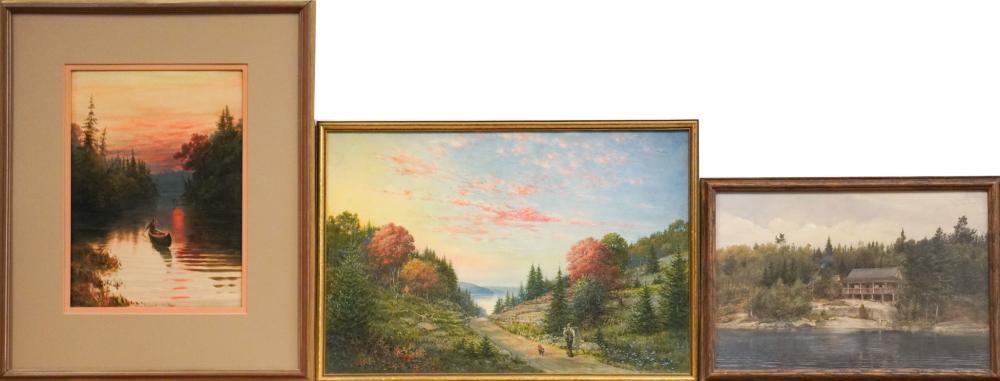 Max Brodel | Three Works on Paper | MutualArt