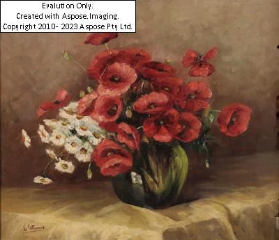 Elisabeth Jordis Grafin von Attems | Mohnblumen | MutualArt