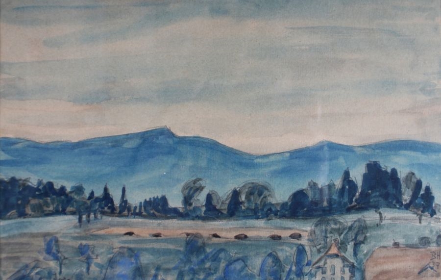 Bruno Hesse | Paysage du Jura | MutualArt