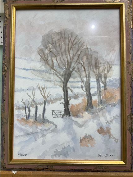 John Clarke | two watercolours | MutualArt