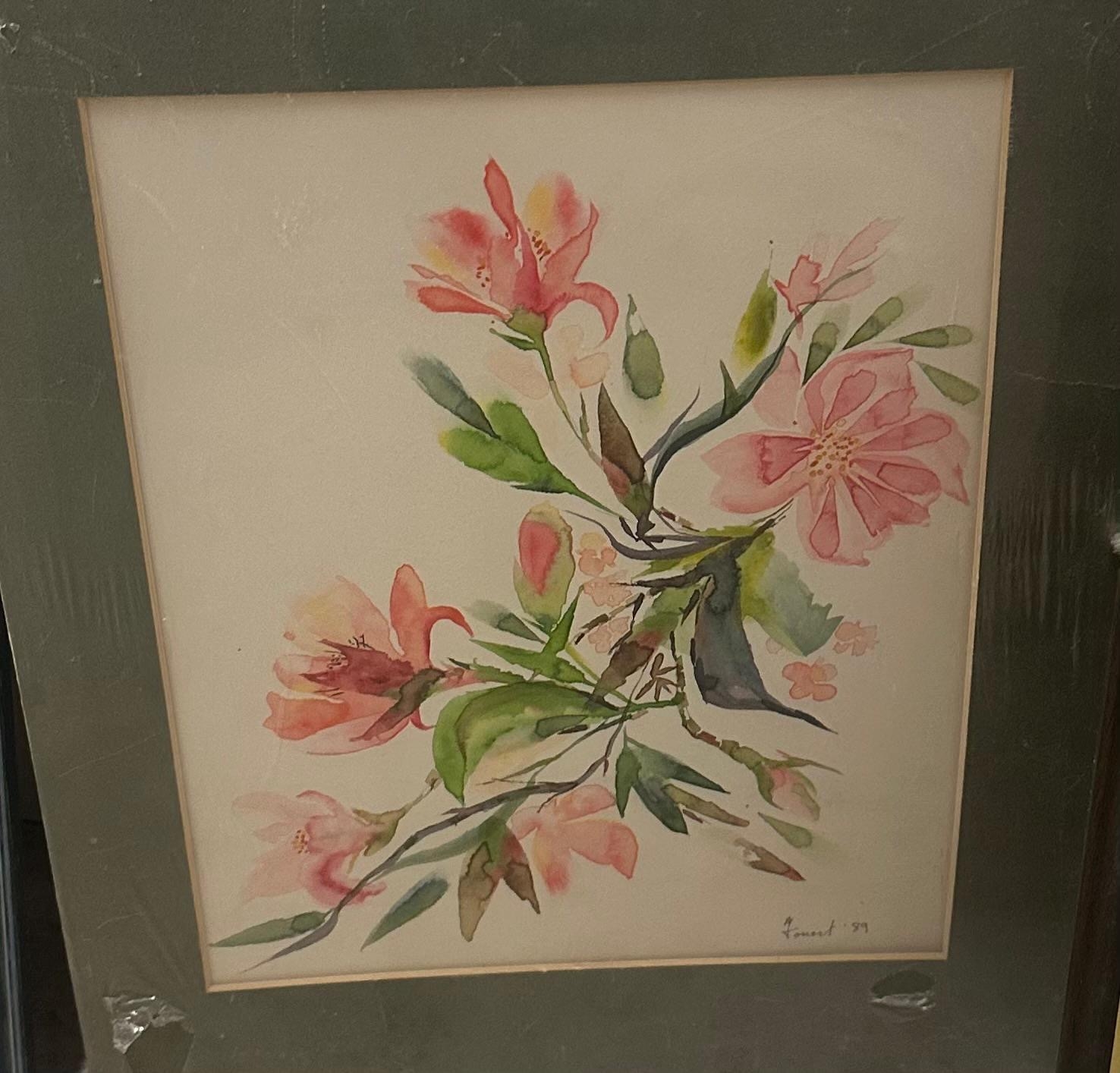 Forest Wearne | Five water colours of rural scenes by the artist Forest ...
