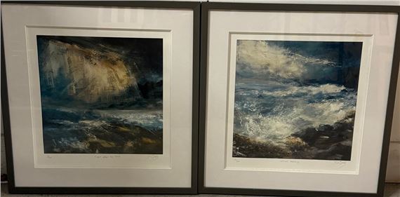 Susan Gray | A pair of limited edition seascapes by Susan Gray 'Light ...
