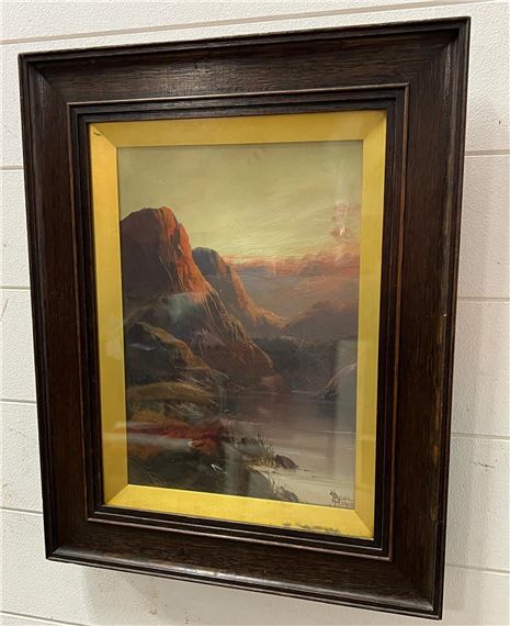 John Henry Boel | John Henry Boel (1869-1910) An oil on canvas of ...