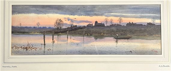 Arthur Anderson Fraser | Hollywell, Hunts (1861) | MutualArt
