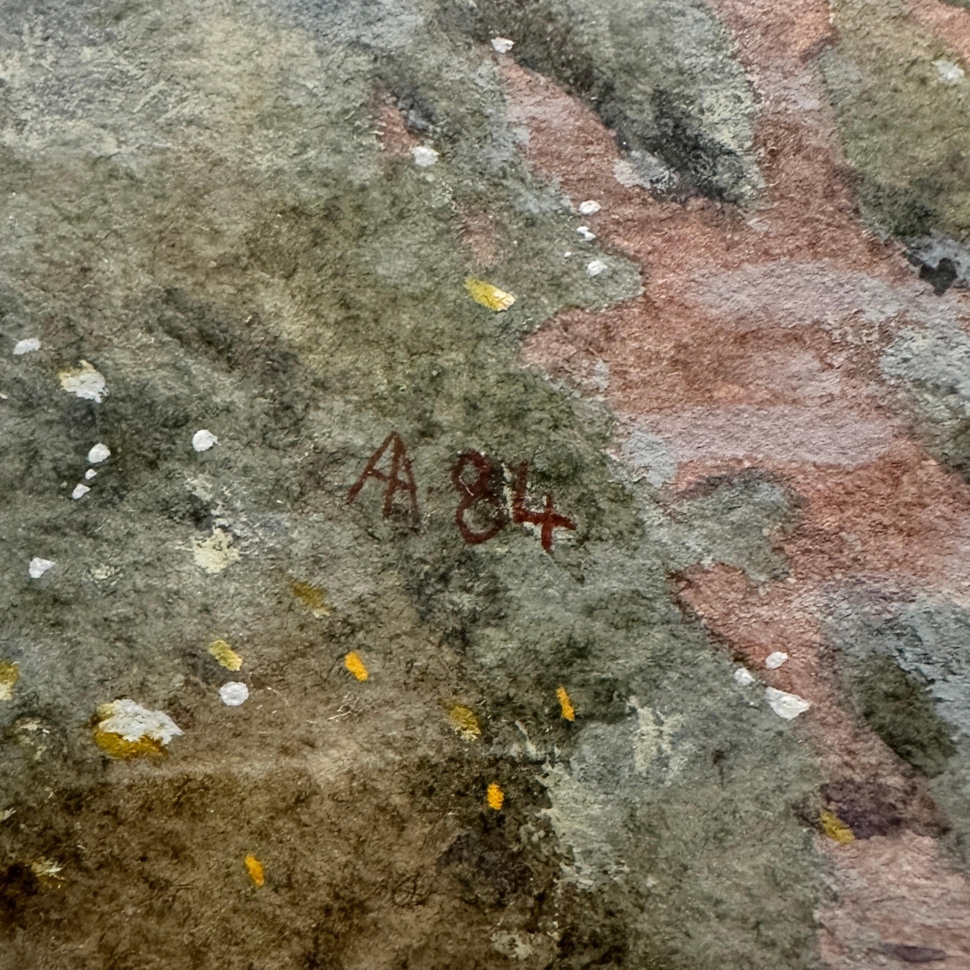 Arthur Anderson Fraser | river landscape (1861) | MutualArt