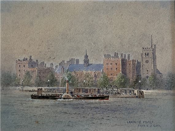 Frederick Edward Joseph Goff | Lambeth Palace (1855) | MutualArt