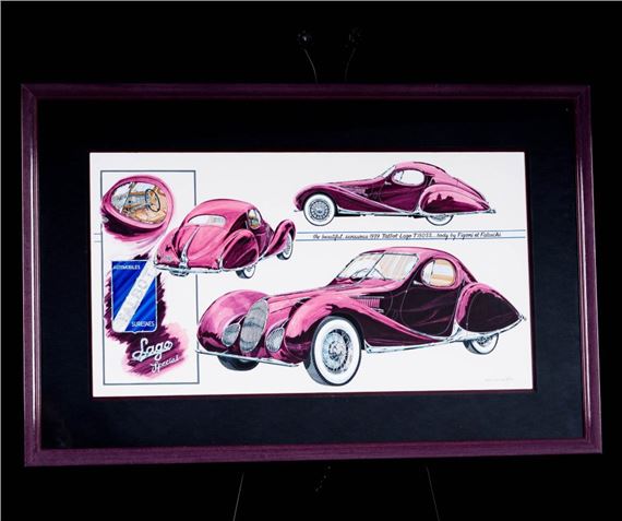 Jewelry | GE Geivett: The Beautiful Sensuous 1939 Talbot Lago T150SS ...