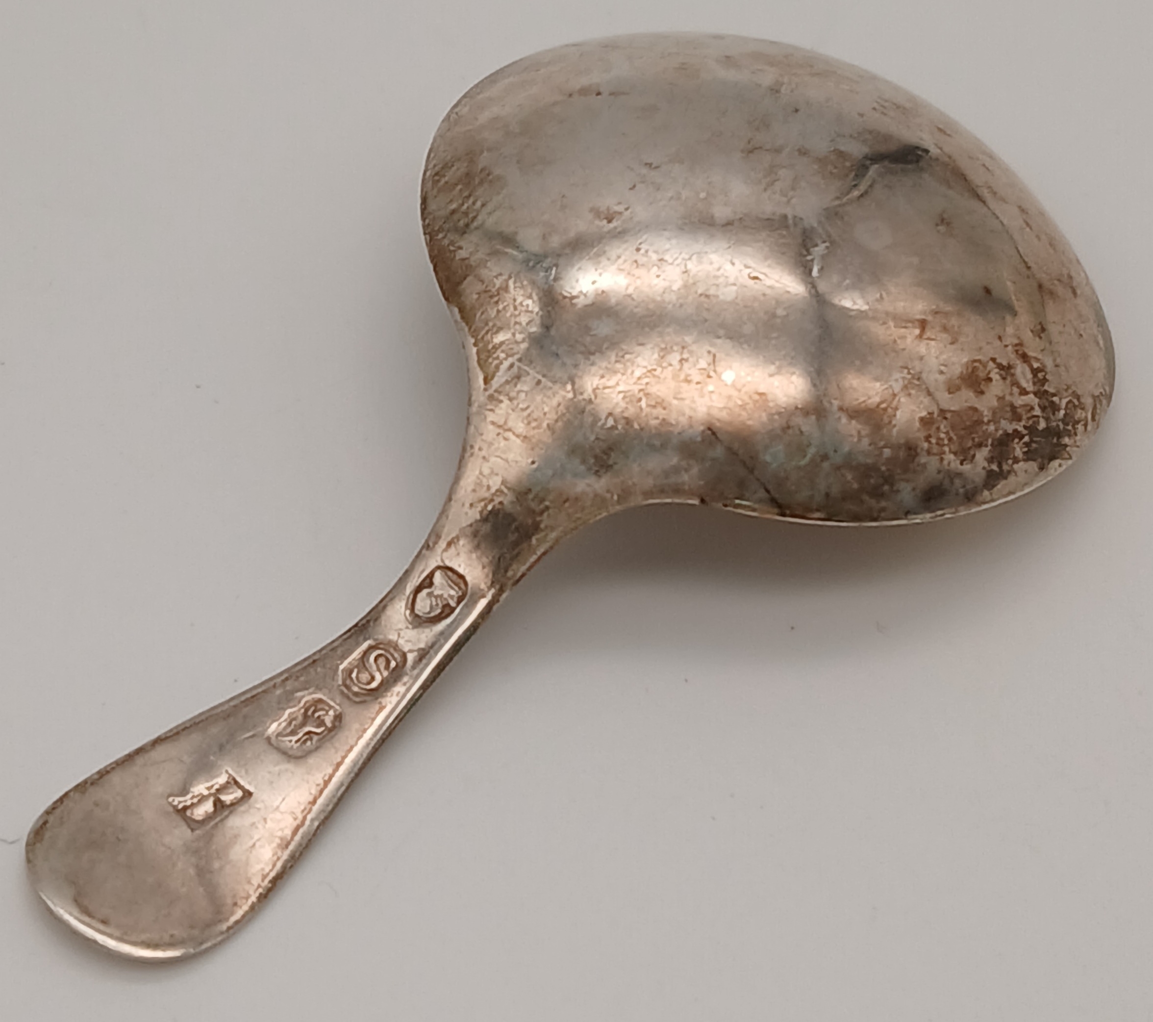 Silver | Antique SILVER GEORGIAN CADDY SPOON. Fine Gauge SILVER | MutualArt