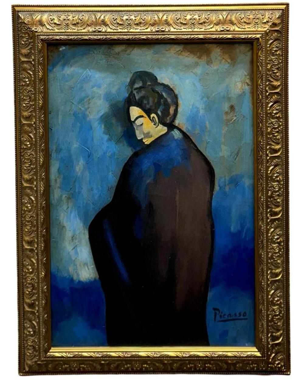 Pablo Picasso | After Pablo Picasso “Blue Period Oil on Canvas (Early 20th Century) | MutualArt