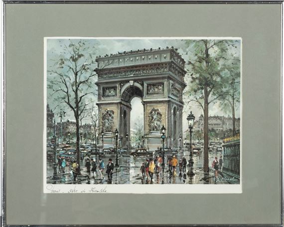 Jacques Chardon | Paris Arc de Triomphe | MutualArt