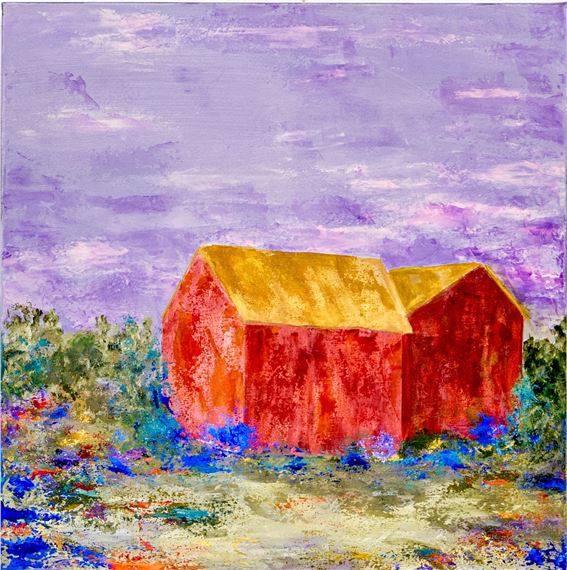 Gary Zack | Country Road Barns | MutualArt