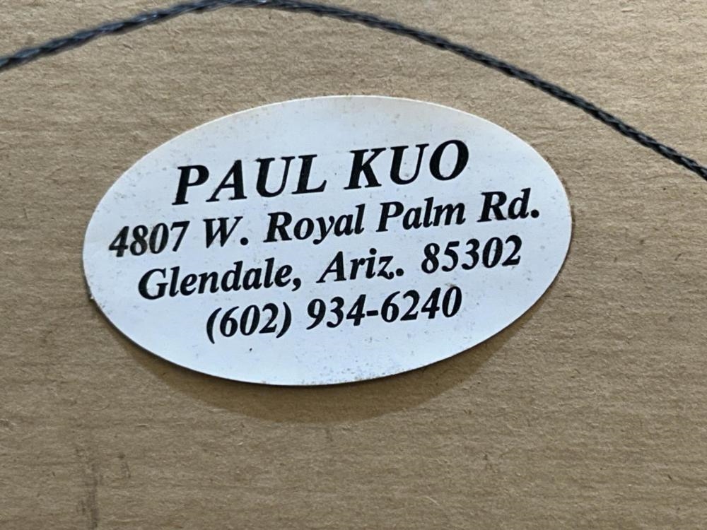 Paul Po-Hsiu Kuo | Signed Paul Kuo Watercolor Painting | MutualArt