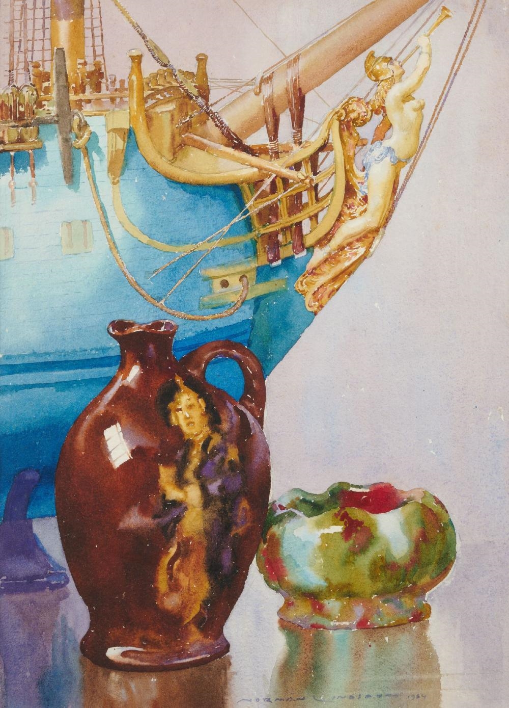 Norman Lindsay | NORMAN LINDSAY (1879 - 1969) | MutualArt