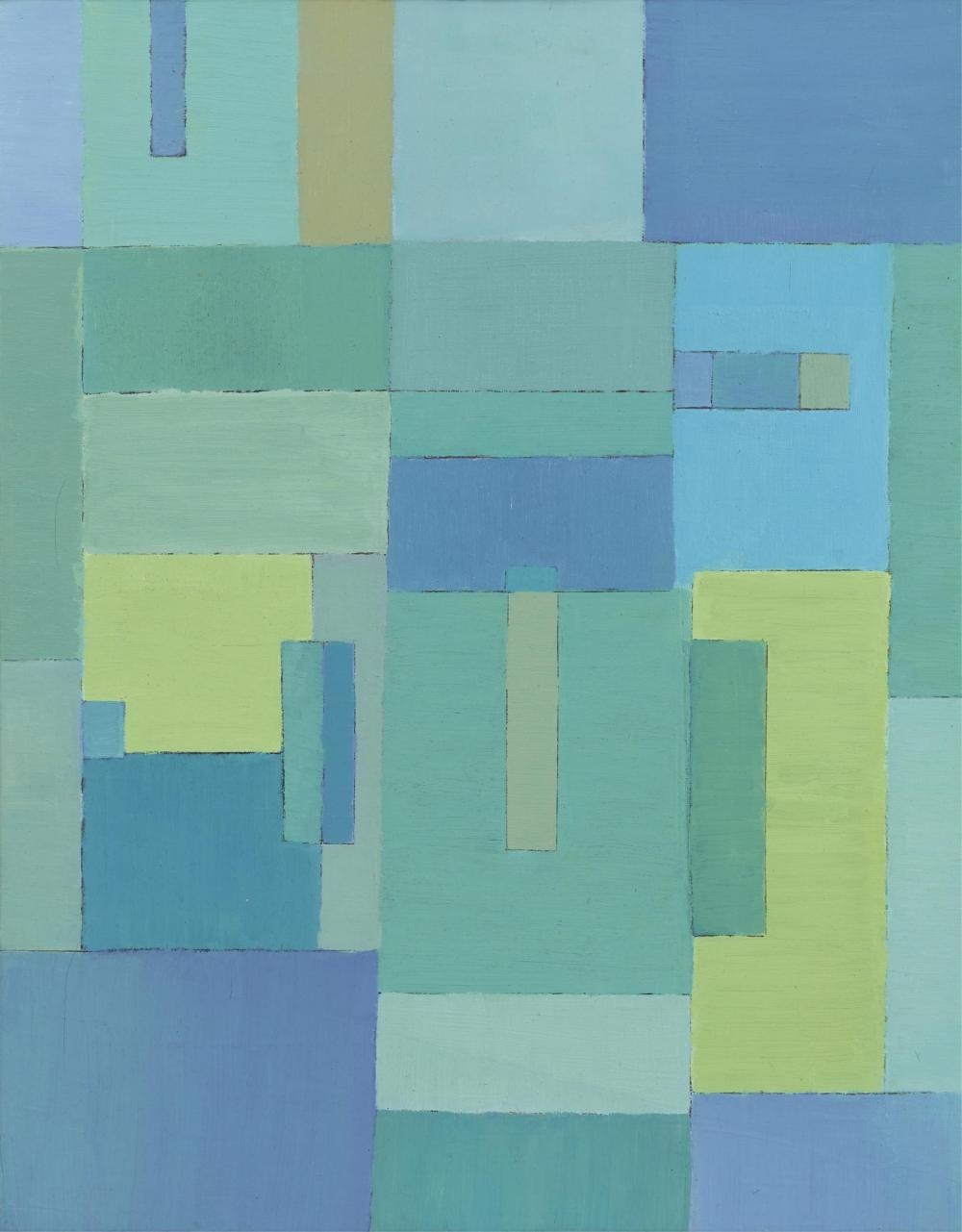 Greg Clark | Bule and Green Forest no.2, 2020 (2020) | MutualArt