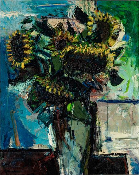 Robert Frame | Giant Sunflowers | MutualArt