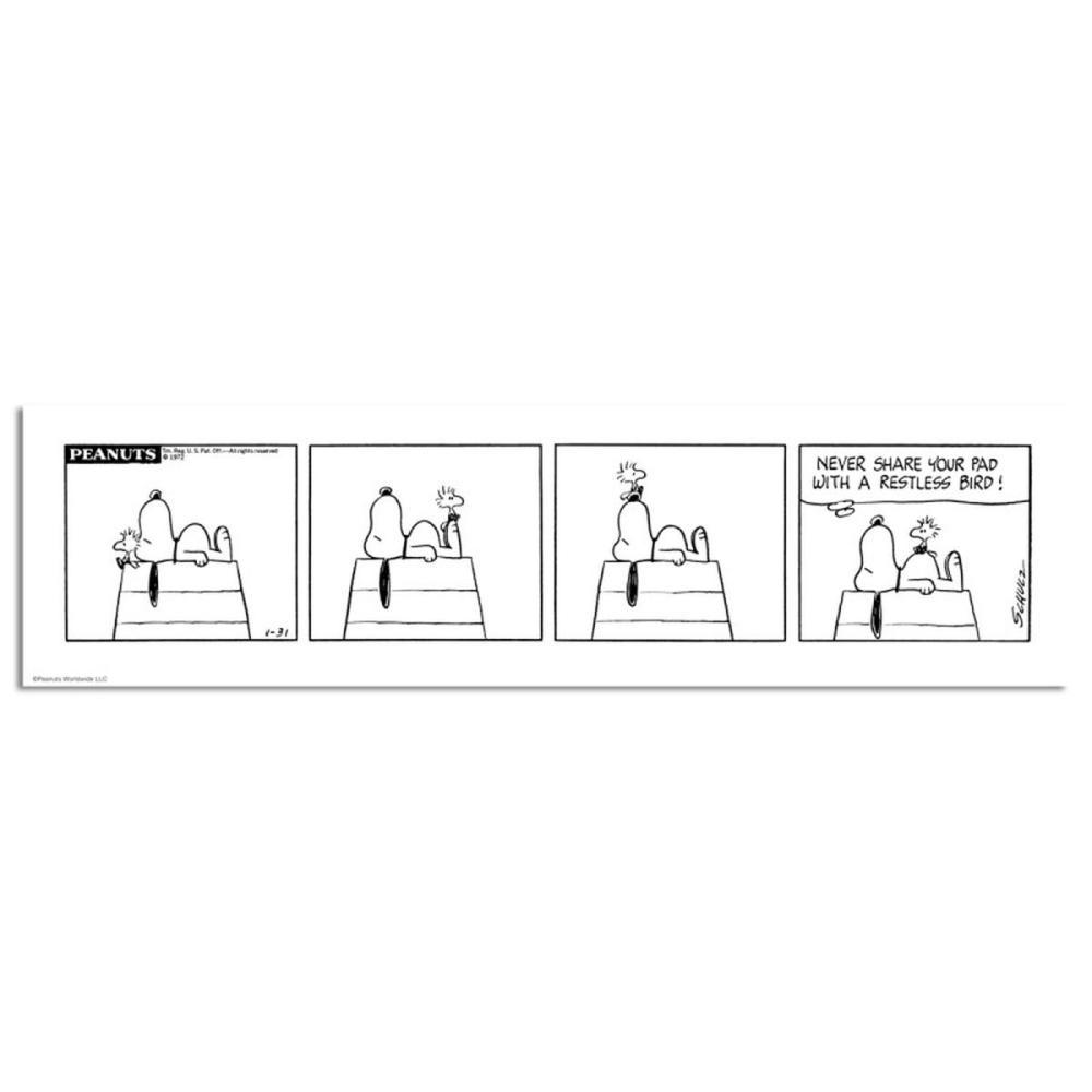 Charles Schulz | Peanuts, Restless Bird (panel) Hand Numbered Limited ...