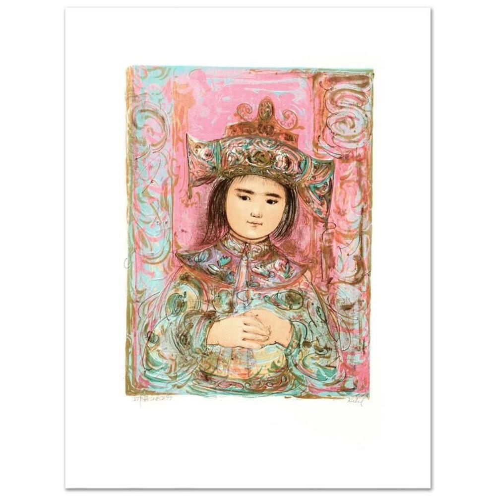 Edna Hibel | Child of the East Limited Edition Lithograph by Edna Hibel ...