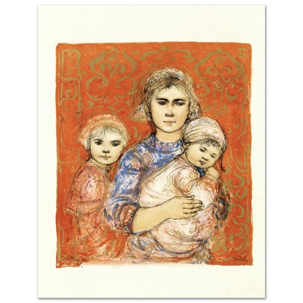 Edna Hibel | Mary and Wee Jenet Limited Edition Lithograph by Edna ...