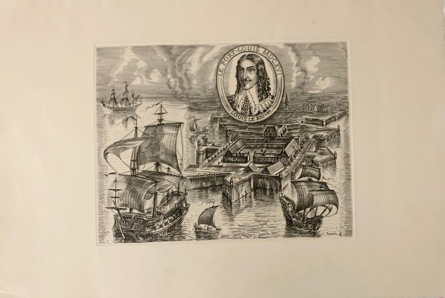 Albert Decaris | Le port Louis XVIII | MutualArt