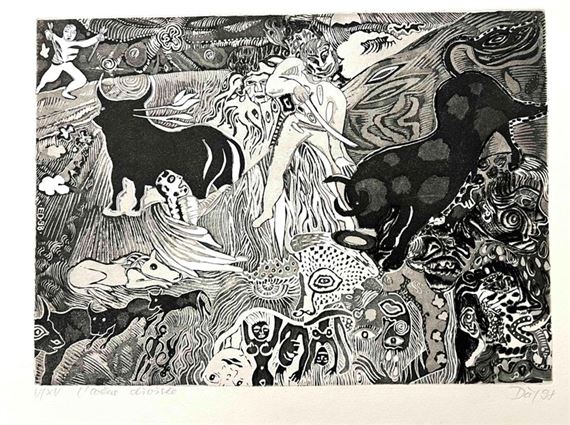 Elke Daemmrich | The divided arena | MutualArt