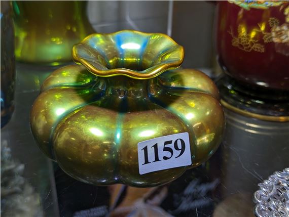 Zsolnay Ceramic Factory | ZSOLNAY PORCELAIN VASE | MutualArt