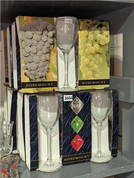 Three | ROSEMOUNT WINE GLASSES | MutualArt